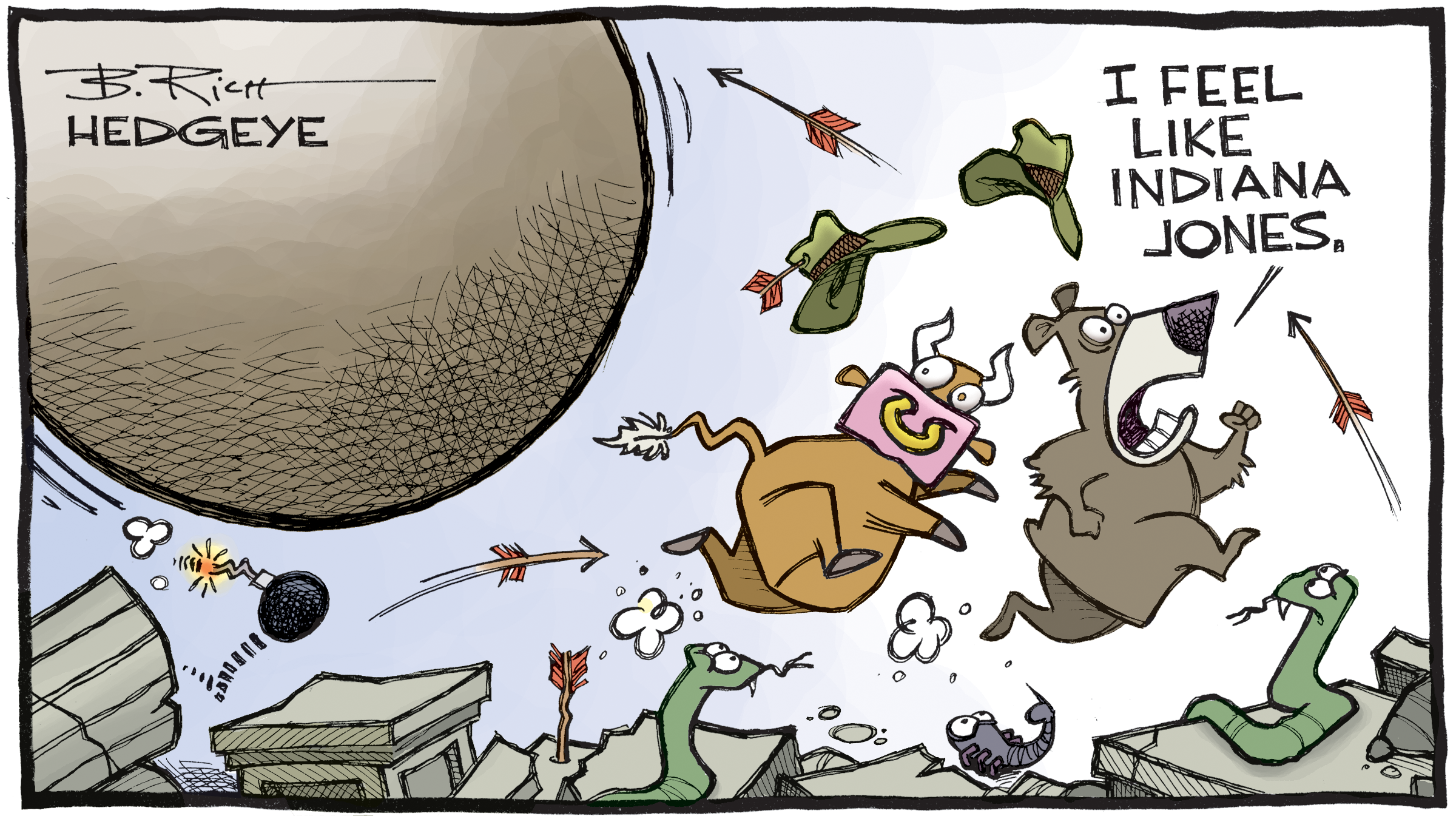 [From The Vault] Cartoon of the Day: Run!