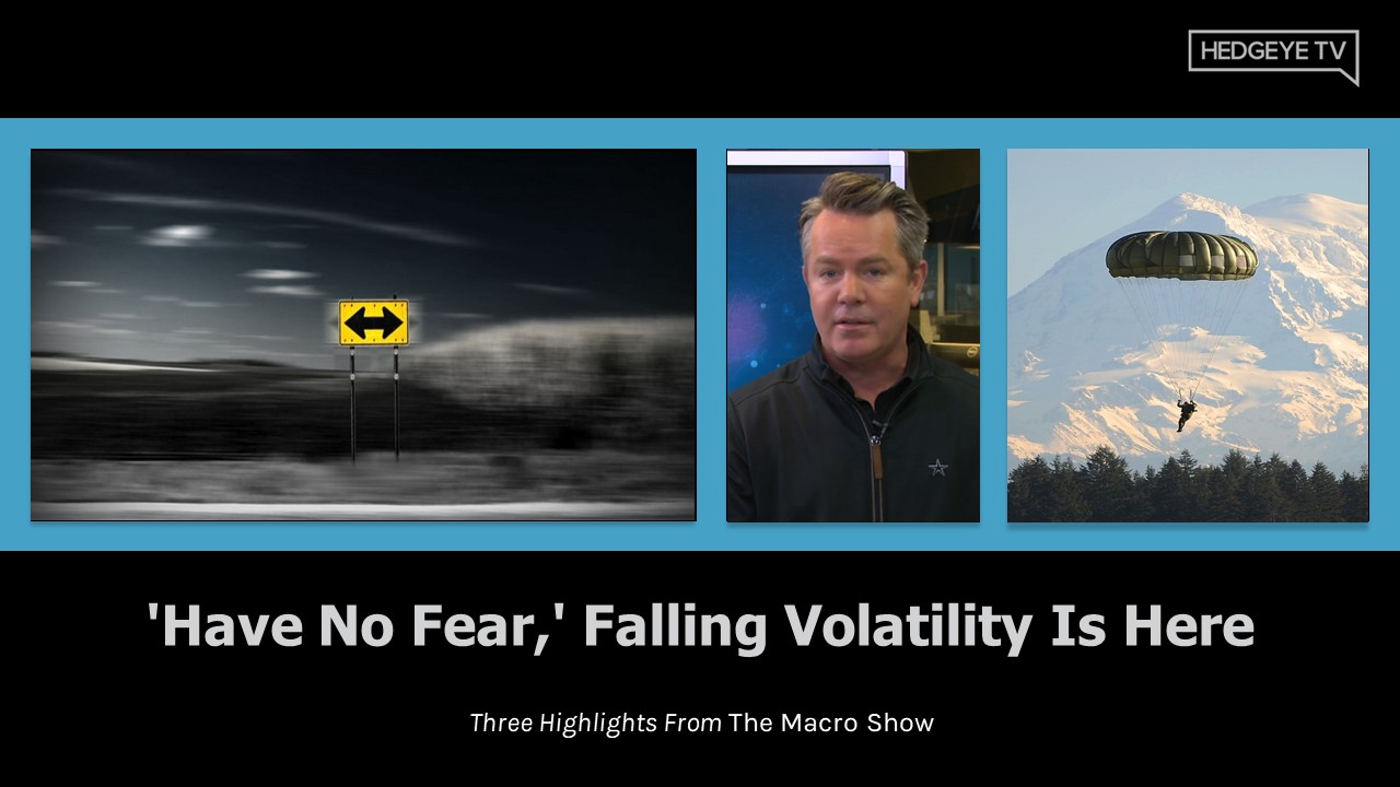 'Have No Fear,' Falling Volatility Is Here