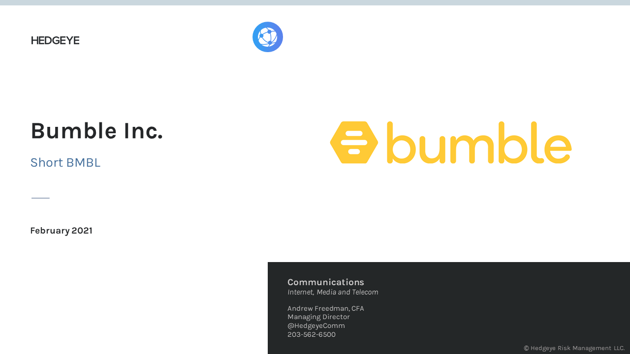 Communications Roundup | Bumble Inc. $BMBL