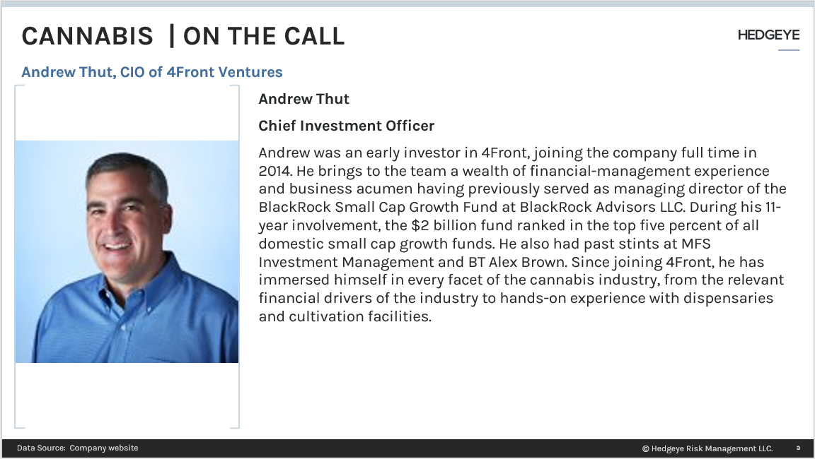 HAPPENING TOMORROW | FIRESIDE CHAT | ANDREW THUT, CIO OF 4FRONT