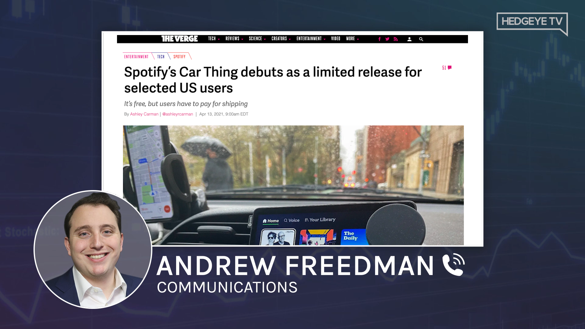 "The Call" Recap | Communications Analyst Andrew Freedman On $SPOT