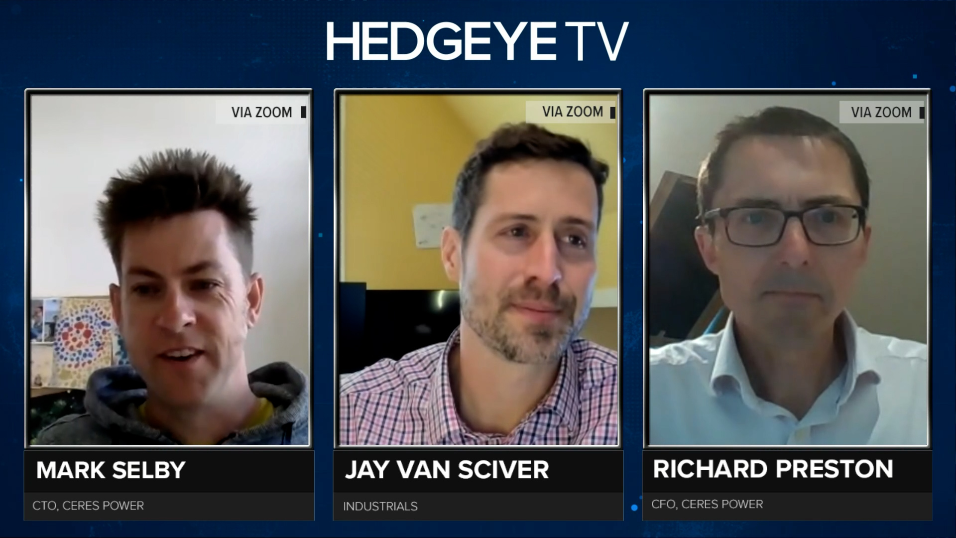 Hedgeye Industrials Fireside Chat Preview: Ceres Power