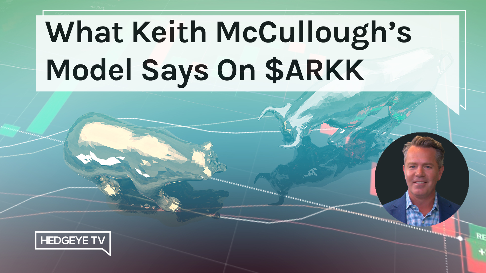 What Keith McCullough’s Model Says On $ARKK