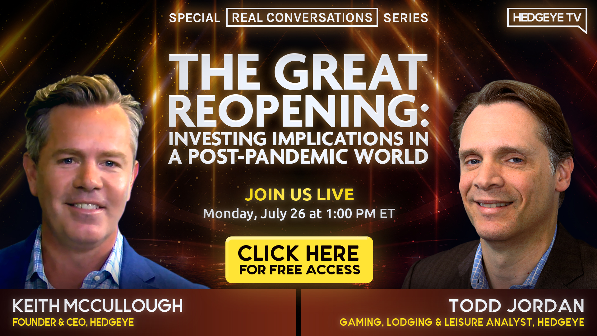 WEBCAST | Jordan & McCullough → The Great Reopening: Investing Implica