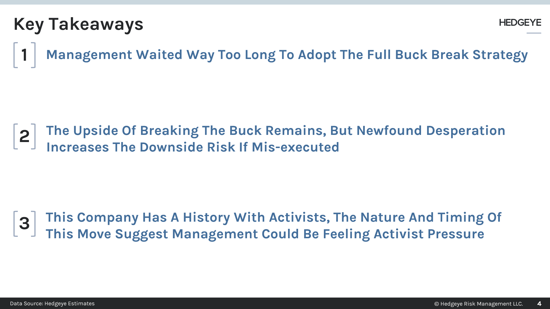 Replay | DLTR | Breaking the Buck Call