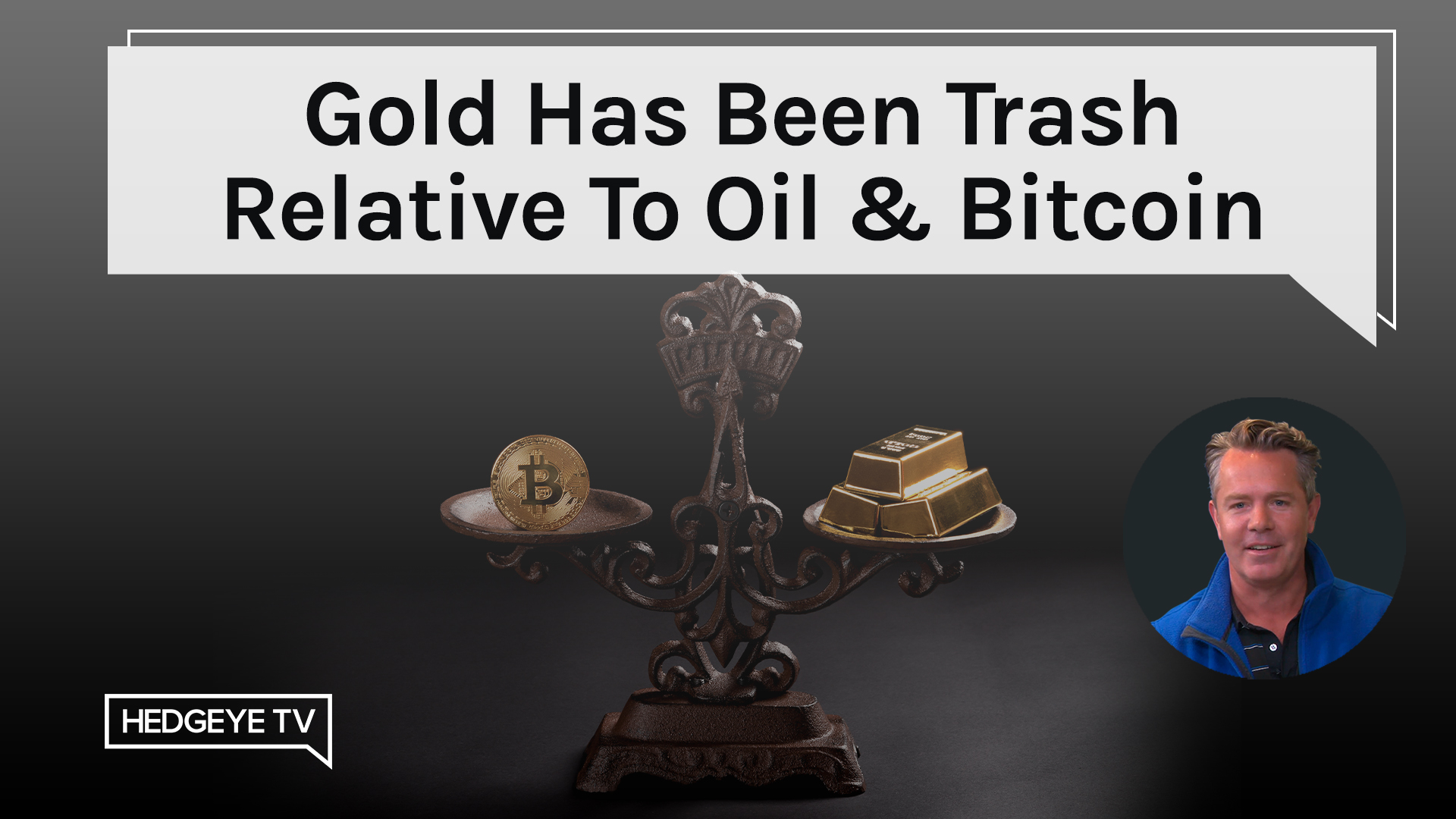 Gold Has Been Trash Relative To Oil & Bitcoin