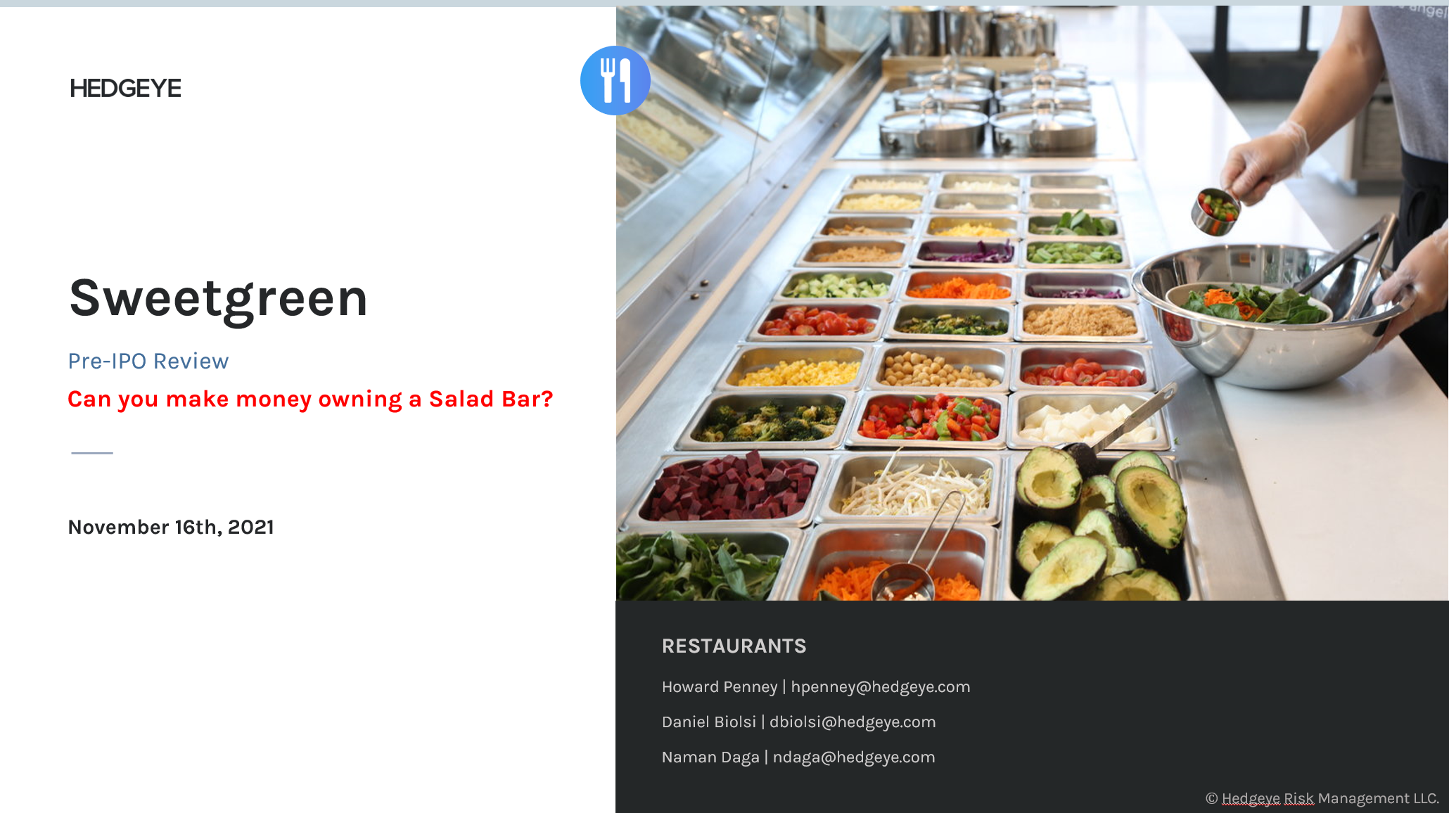 Happening Now | Sweetgreen IPO