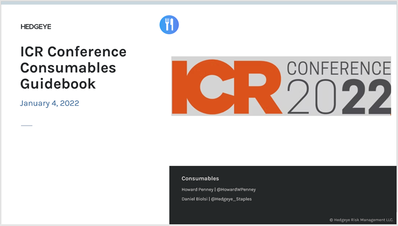 New Invite | ICR Conference | Consumables Guidebook & Preview