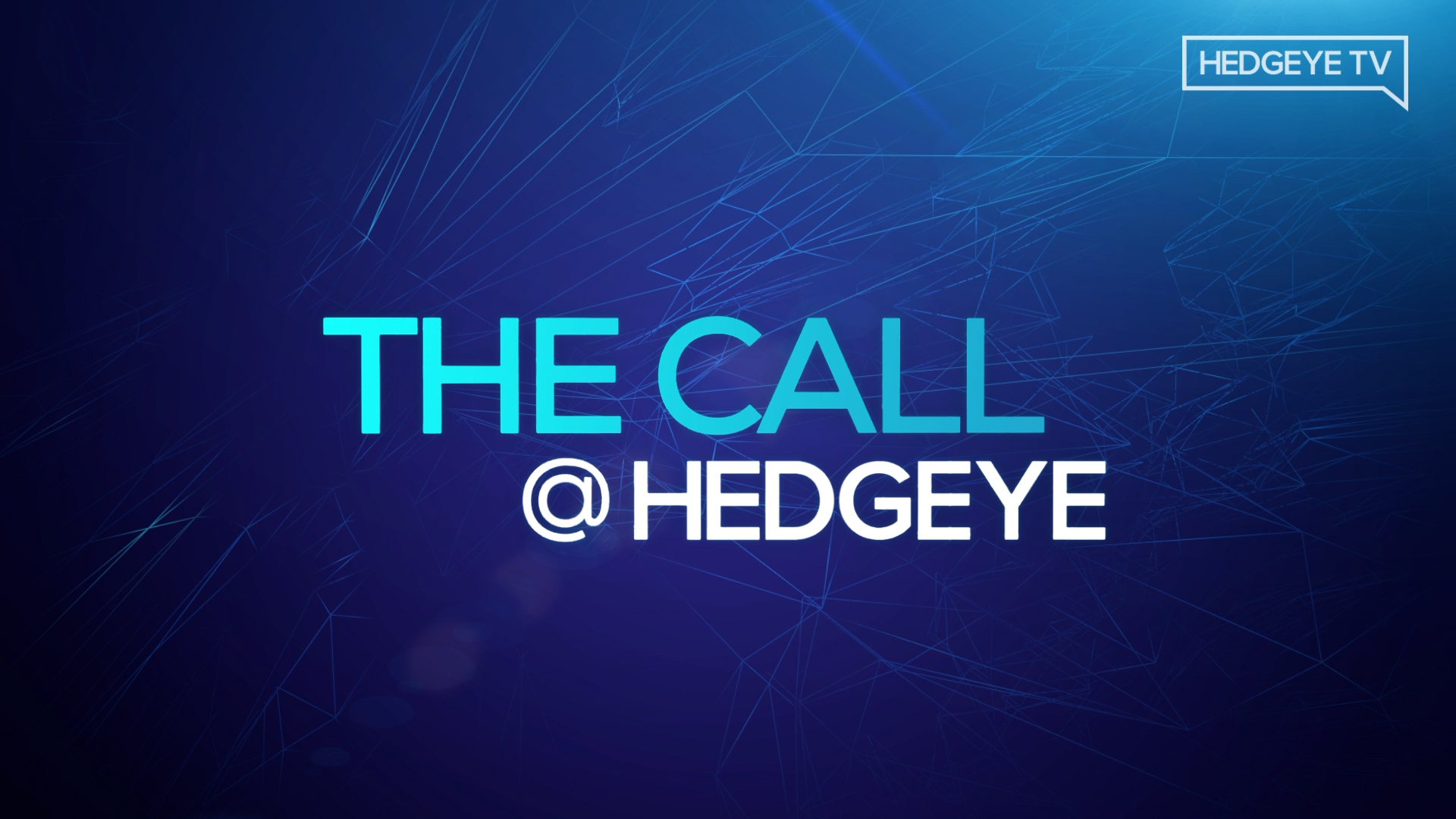 Hedgeye Disrupts Financial Media With Launch of Live, Pre-Market Analy