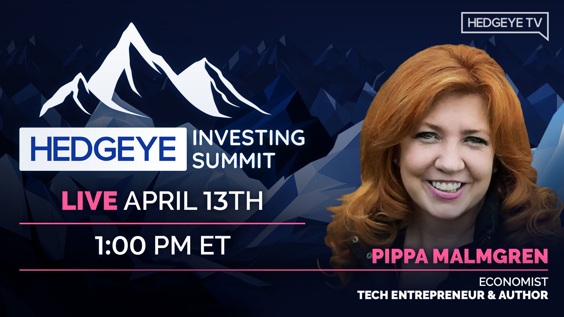 Pippa Malmgren & Keith McCullough (Hedgeye Investing Summit)