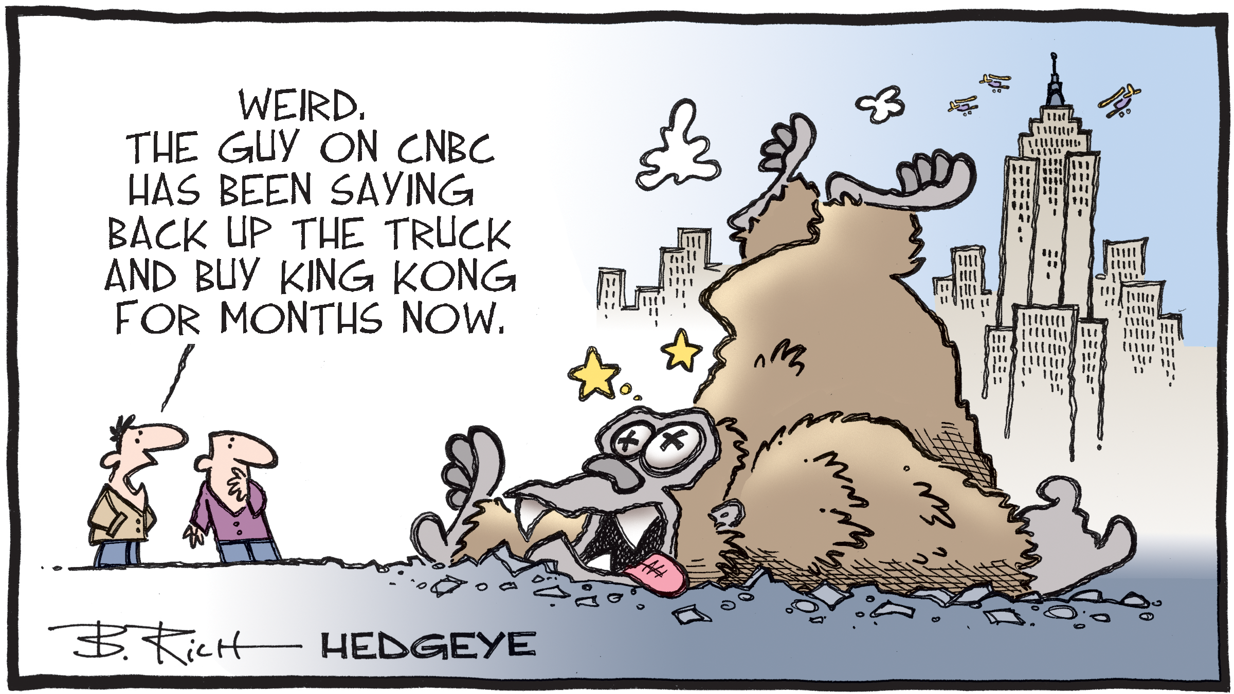 Cartoon of the Day: King Kong Falls